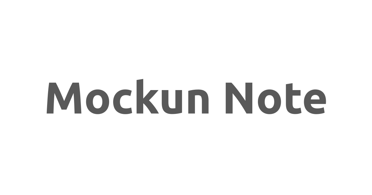Kerastensorflowでresource Exhausted Mockun Note